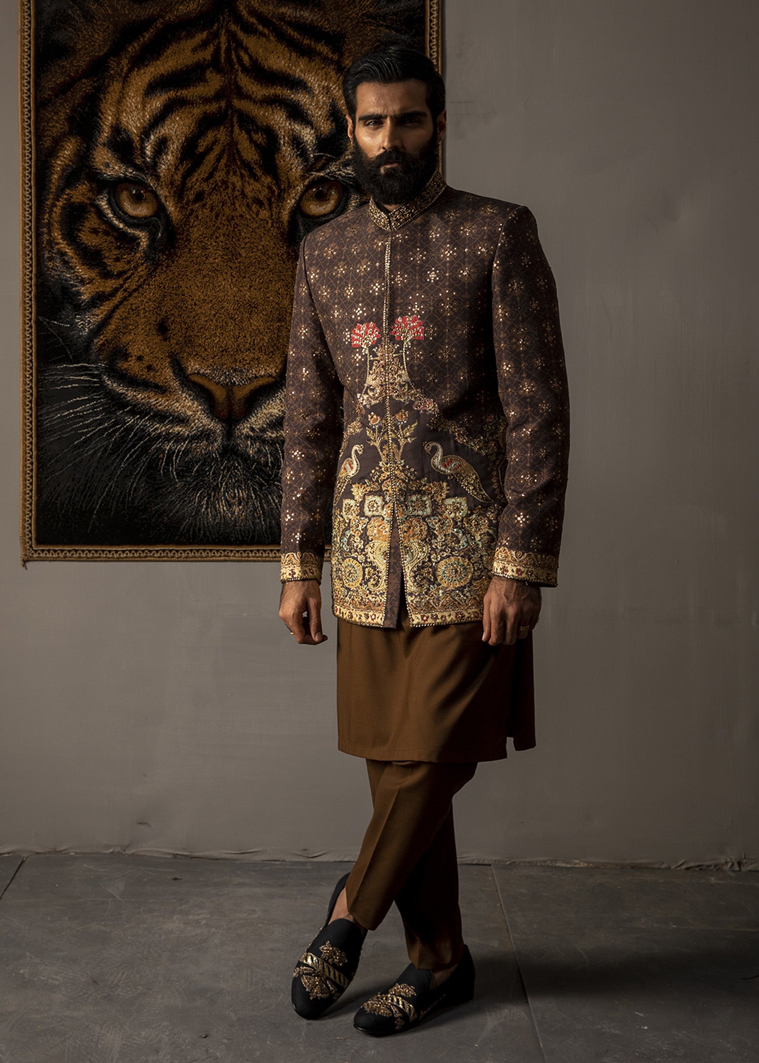 Fida Short Sherwani Mens | Ali Xeeshan Empire