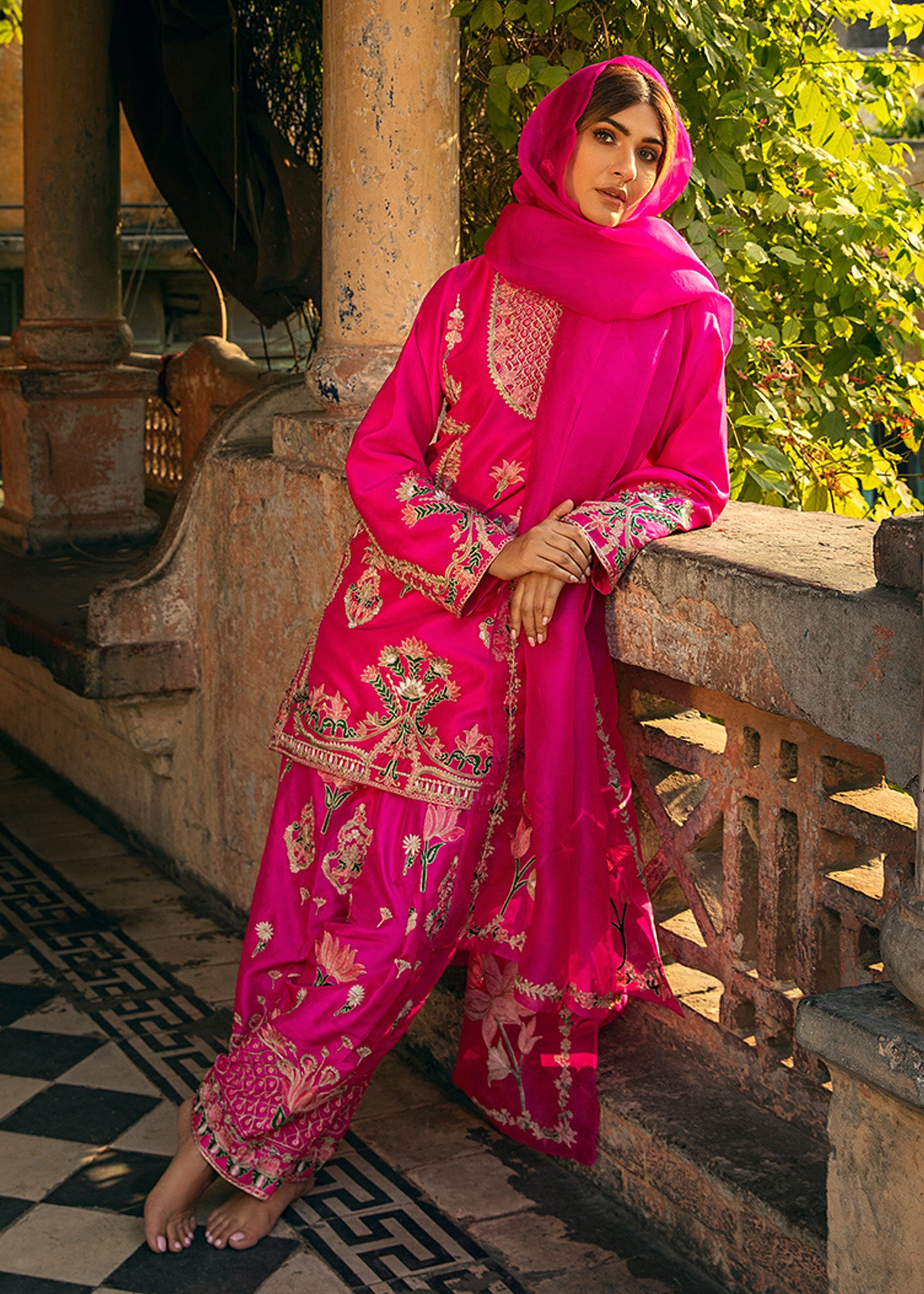 Gulabi Gul Bibi Pret Wear | Ali Xeeshan Empire
